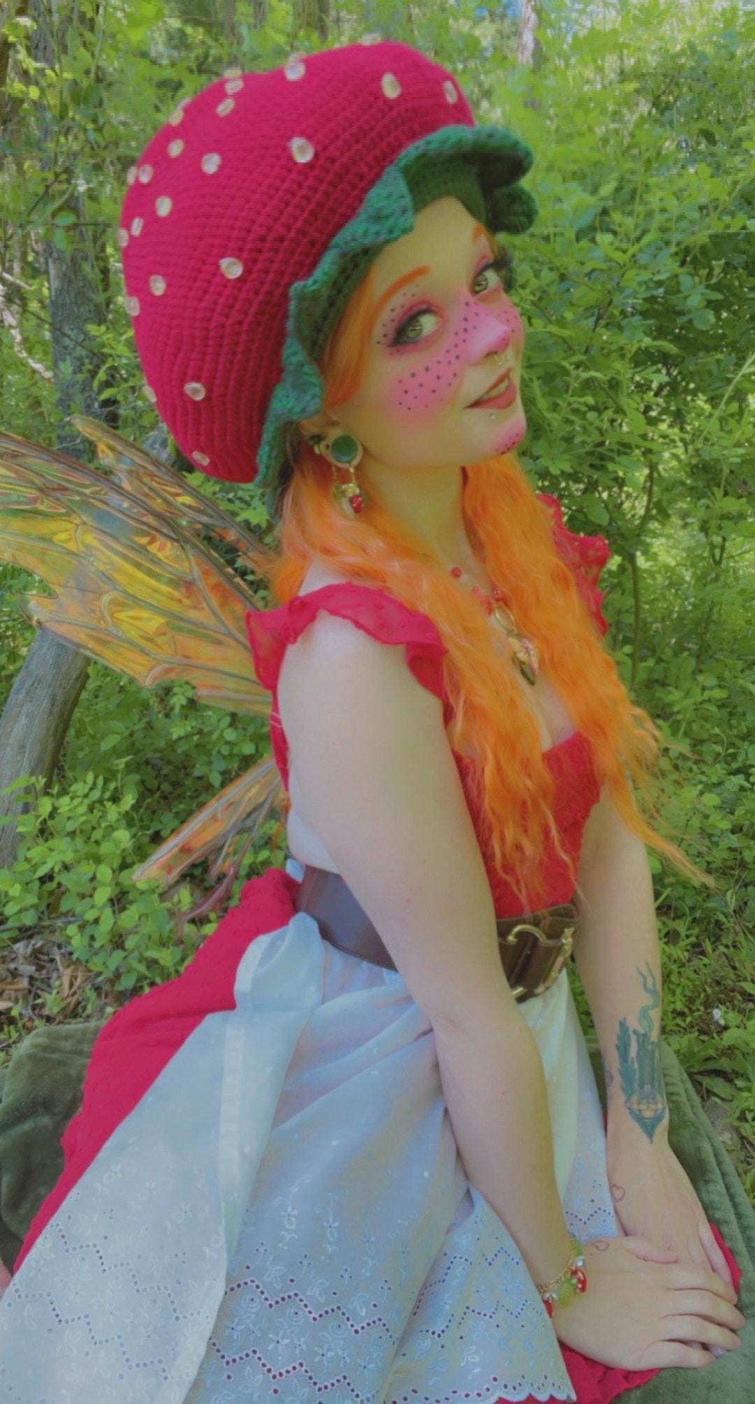 Strawberry Hat - Etsy