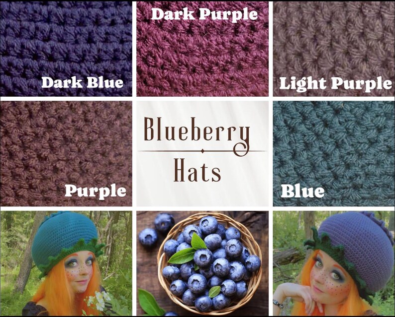 Blueberry Hats - Etsy