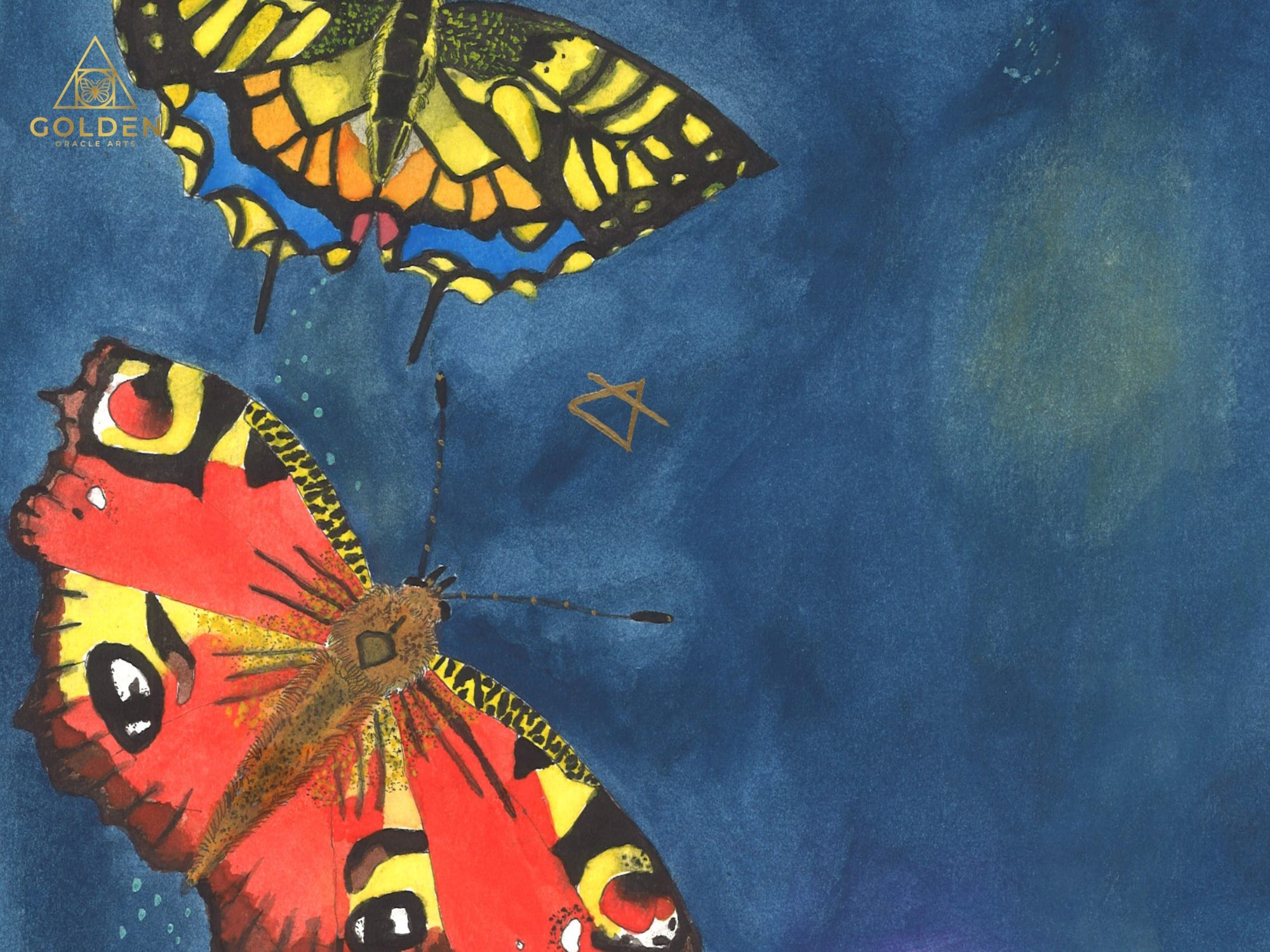 Flutter, Butterfly Watercolour Art Illustration, Butterfly Art Print ...