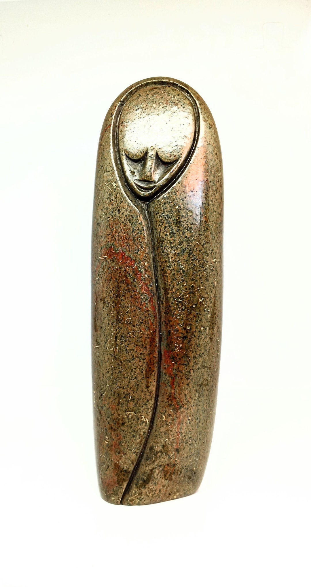 African Artist Signed "muza" Natural Stone Carved Sculpture~statue! - Etsy