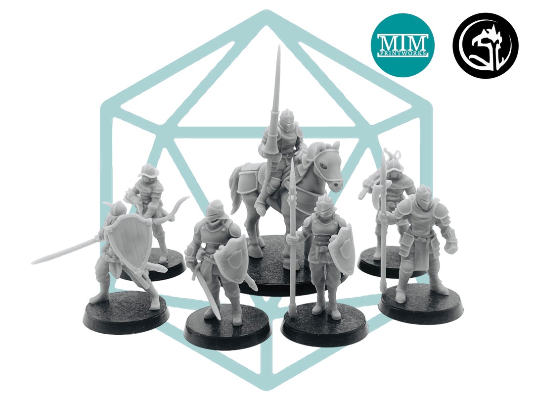 Town Watch | Tabletop RPG Miniature | D&D | Roleplaying - Etsy