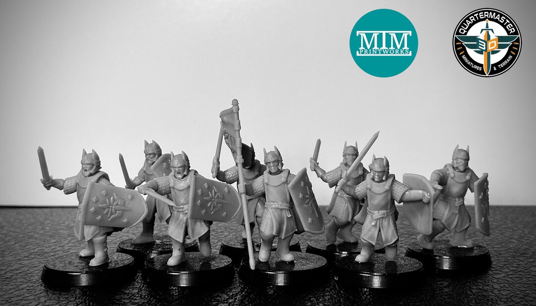 Western Warrior Swordsmen - Etsy