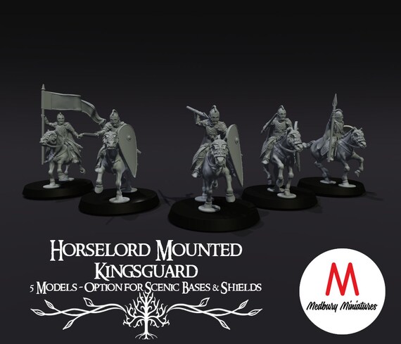 Horselord Mounted Kingsguard - Etsy