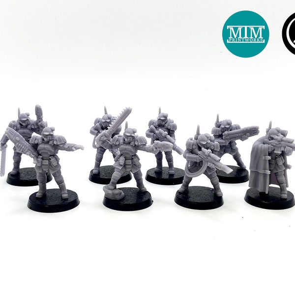40k Guardsmen - Etsy