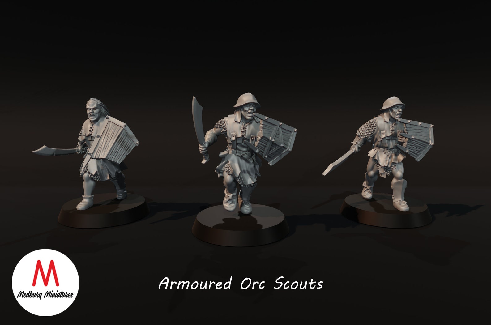Armoured Orc Scouts With Sword and Shield - Etsy