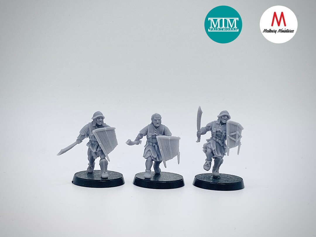Armoured Orc Scouts With Sword and Shield - Etsy