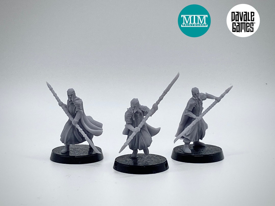 Wood Elves With Glaives - Etsy