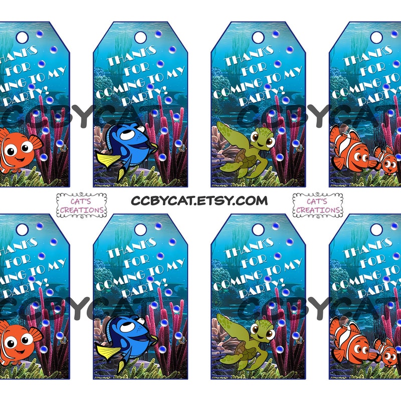 Nemo Baby Shower - Etsy