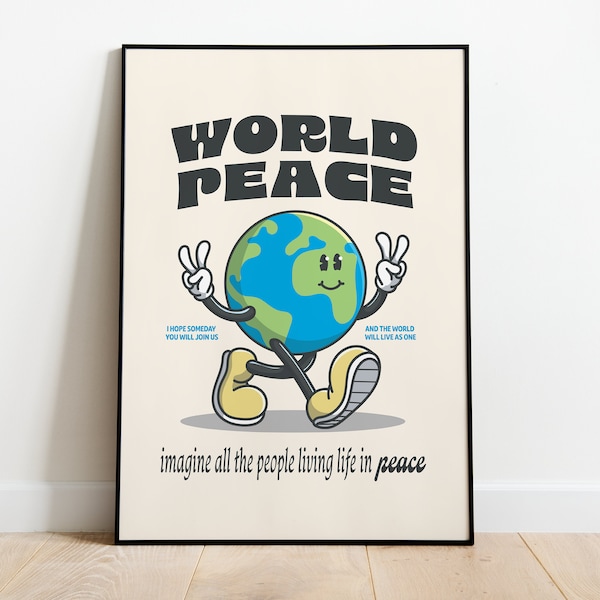 Peace Poster - Etsy