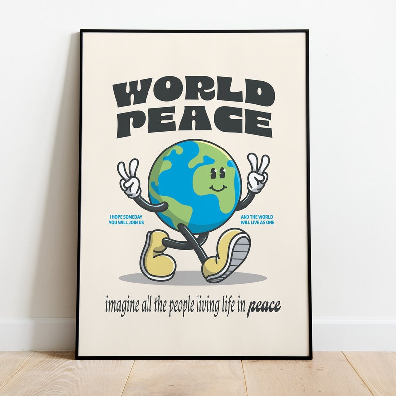Peace Poster - Etsy