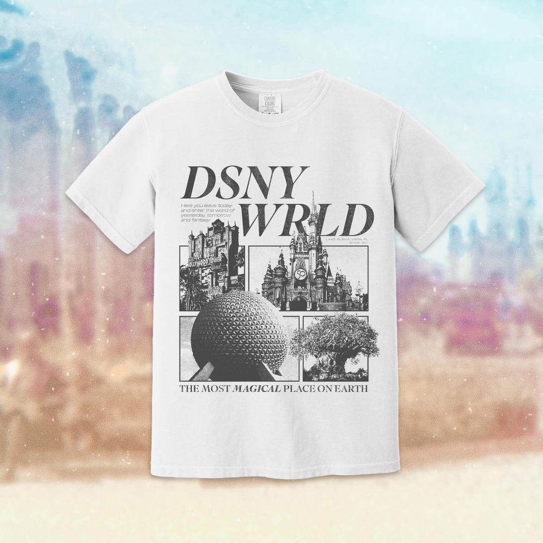 WDW DSNY WRLD Shirt, Comfort Colors, Vacation Shirt, Magical Shirt ...