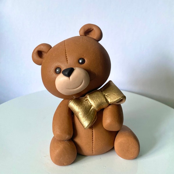 Bear Cake Topper - Etsy