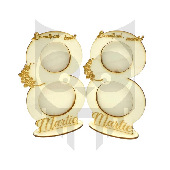 Frame 8 March Laser Cut Files Svgdxfpdfai Instant - Etsy Canada