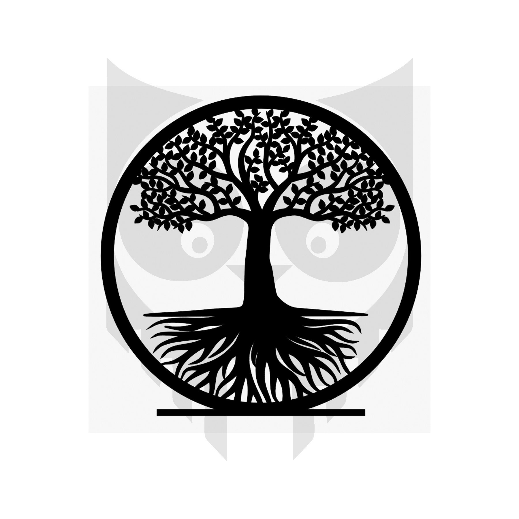 Tree of Life With Support Bundle - Laser Cut Files - Svg+dxf+pdf+ai ...