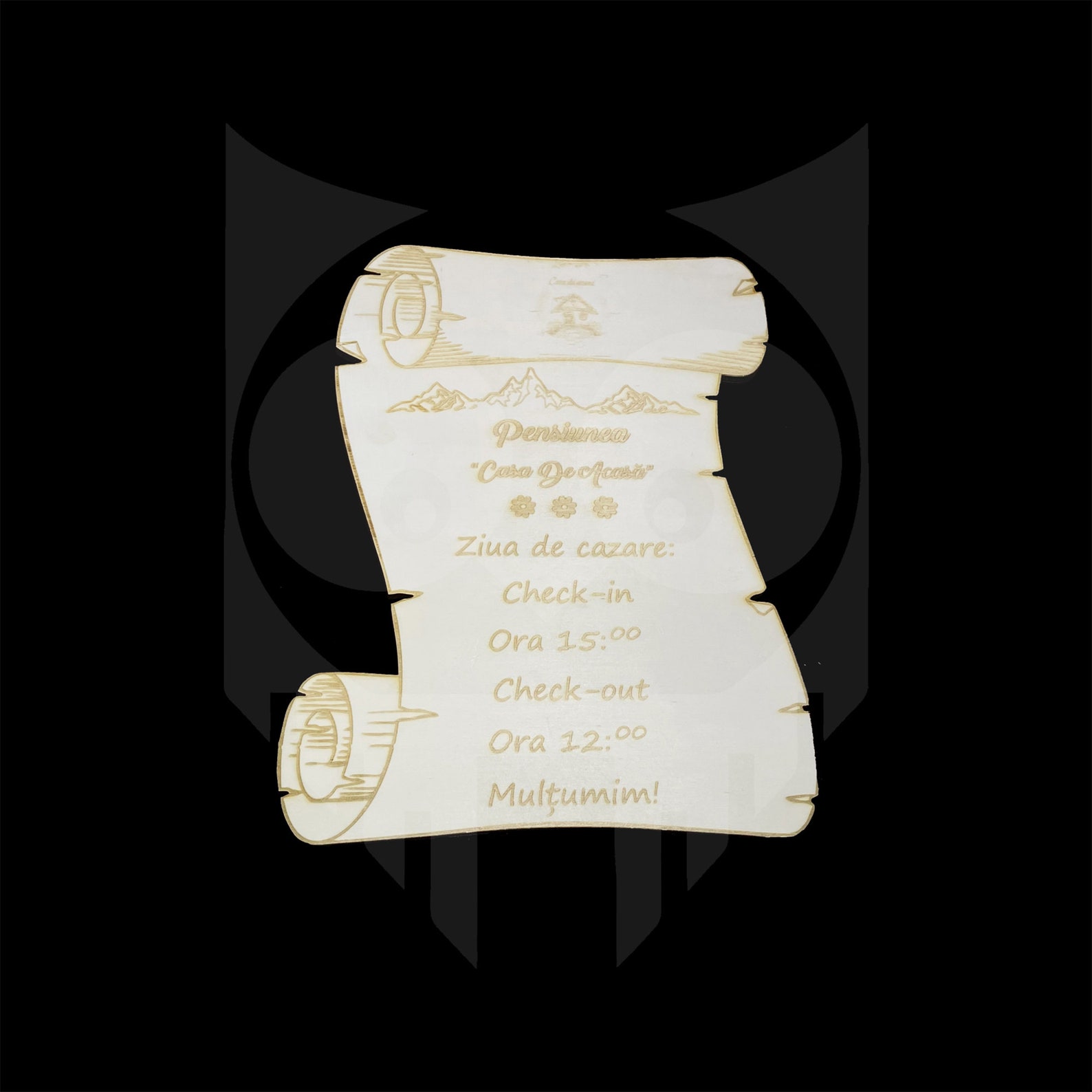 Frame Clasic Roll Pergament - Laser Cut Files - Svg+dxf+pdf+ai ...