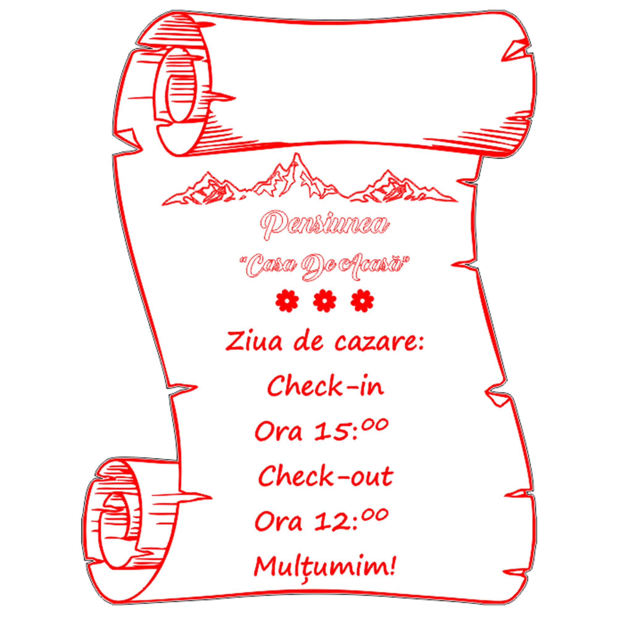 Frame Clasic Roll Pergament - Laser Cut Files - Svg+dxf+pdf+ai ...