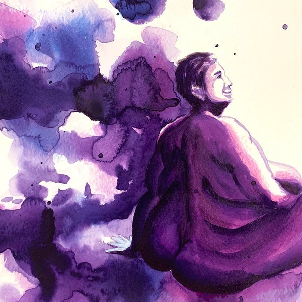 Fat Woman Paintings - Etsy