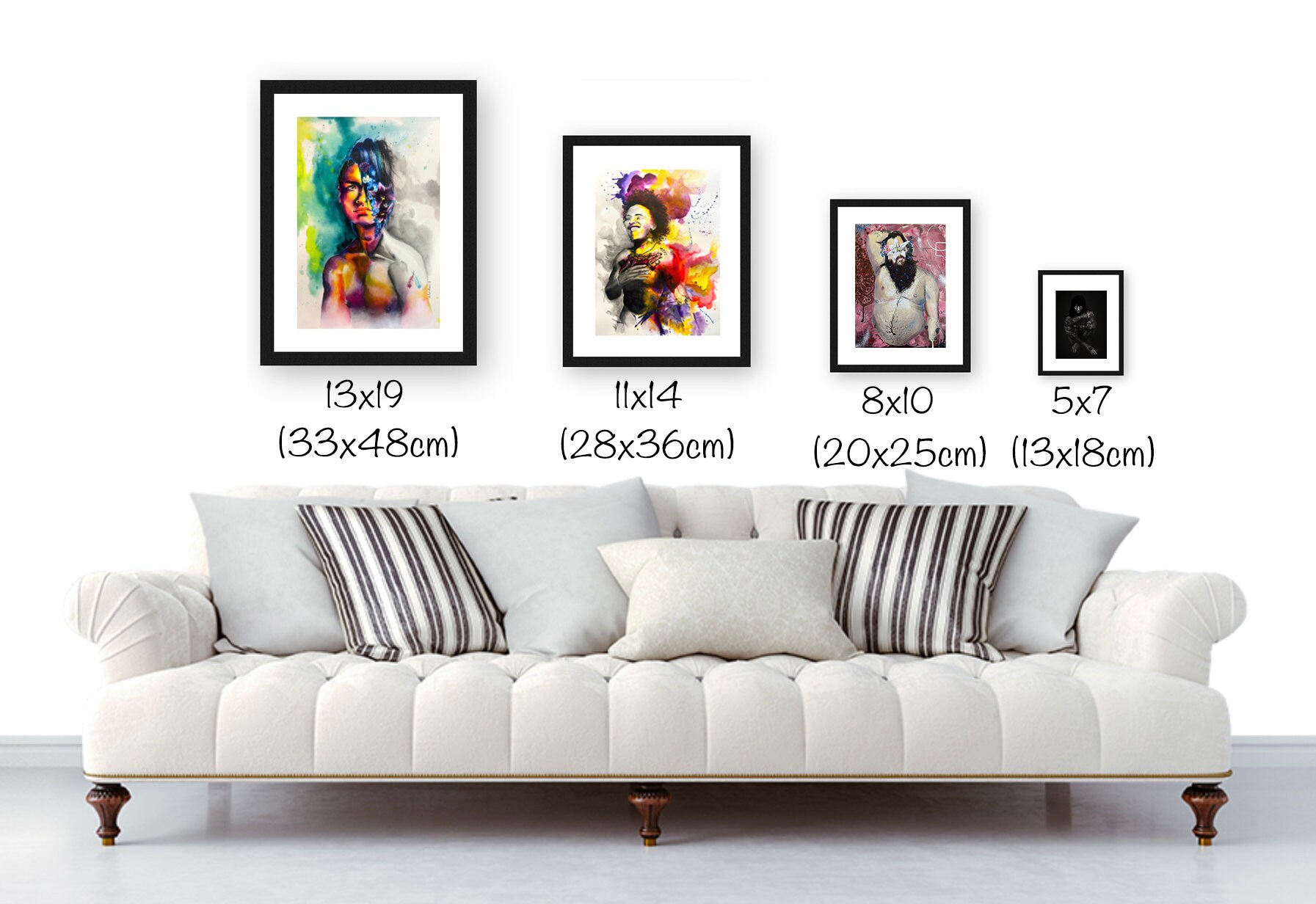 Transgender Woman Art Print in Realism Anime Style Featuring a ...