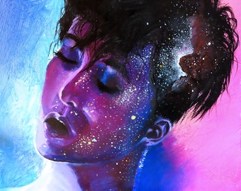 Transgender Man Oil Painting by Trans Artist Art Print in - Etsy