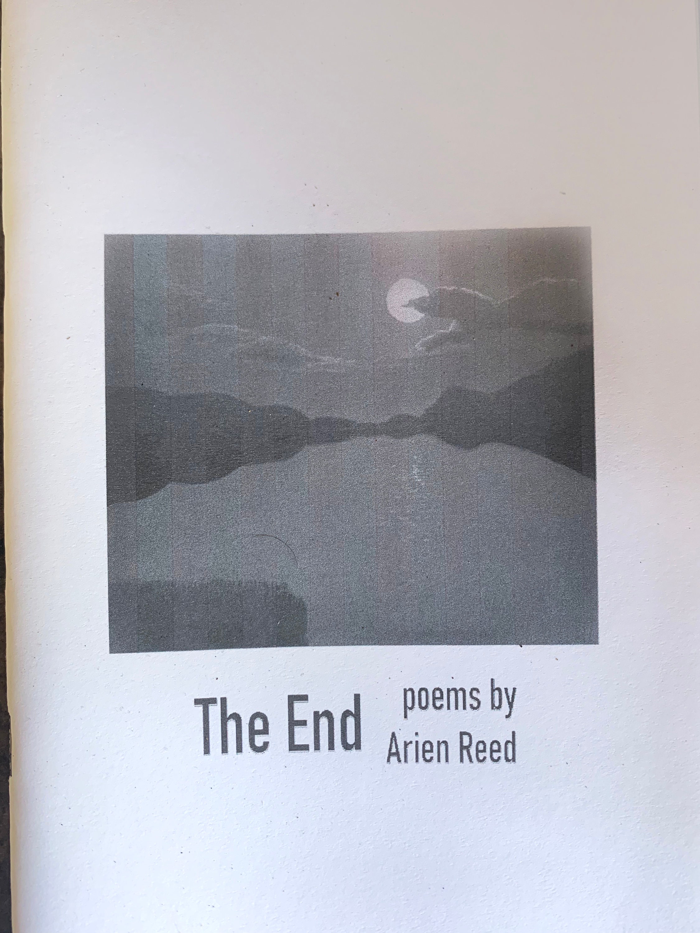 The End: Poems by Arien Reed Myth-based Poetry by a Non-binary ...