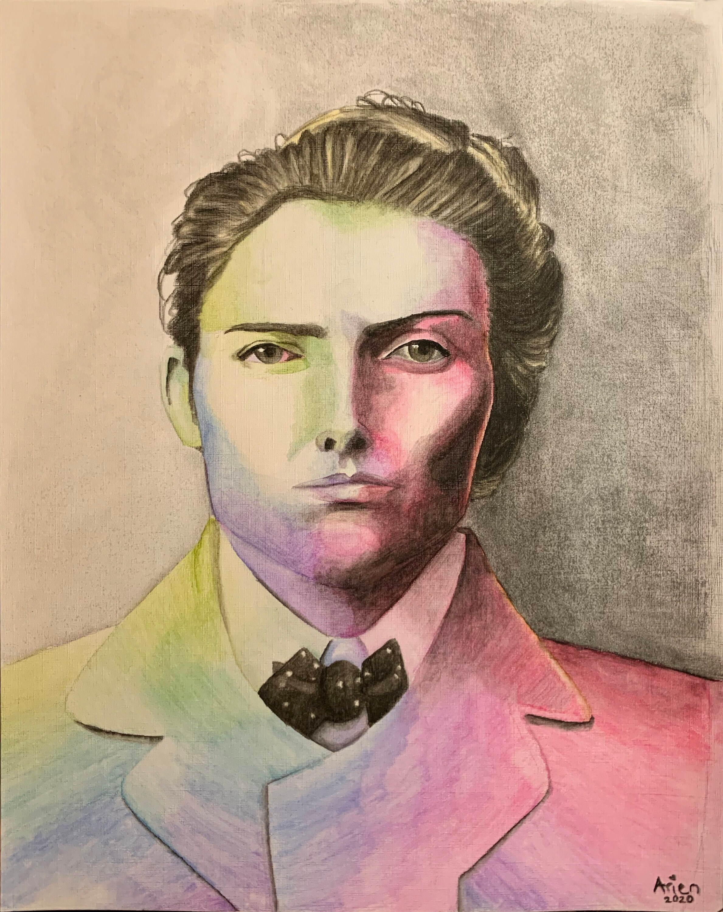 Watercolor of Trans Man From U.S. Transgender History by FTM Artist Art ...