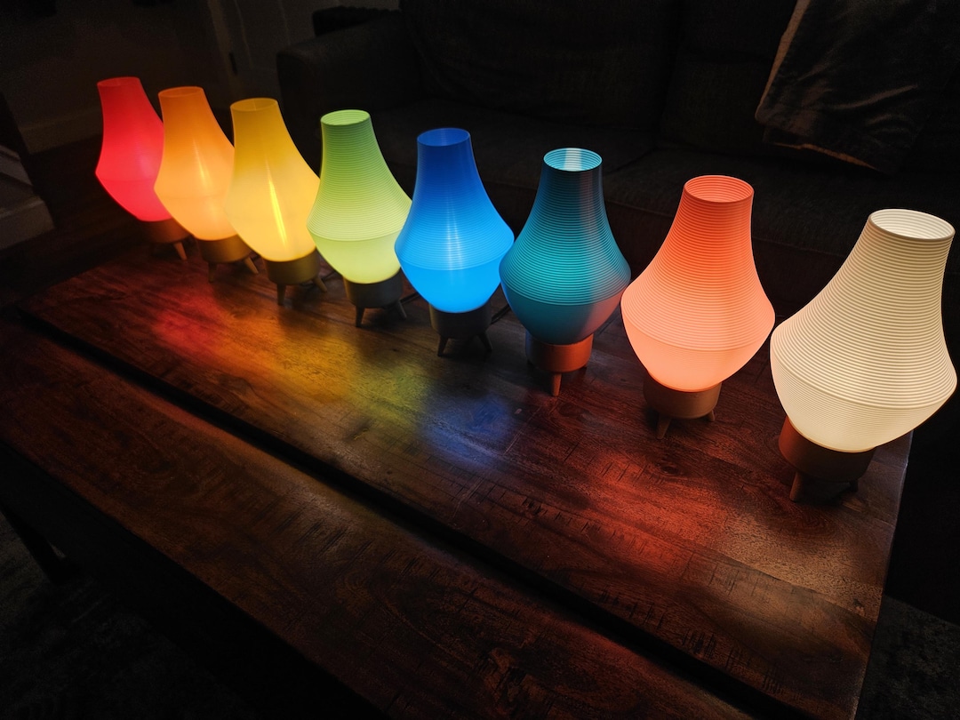 Mid-century Style Beehive Lamp - Etsy