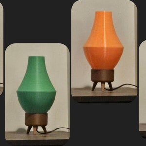 Mid-century Style Beehive Lamp - Etsy