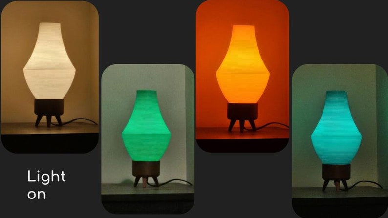 Mid-century Style Beehive Lamp - Etsy