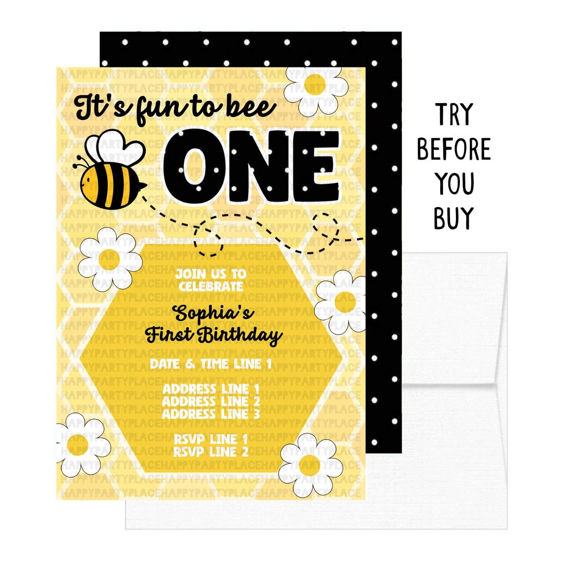 Bumble Bee Party Games, Pin the Bee on the Flower, Bumble Bee Party ...