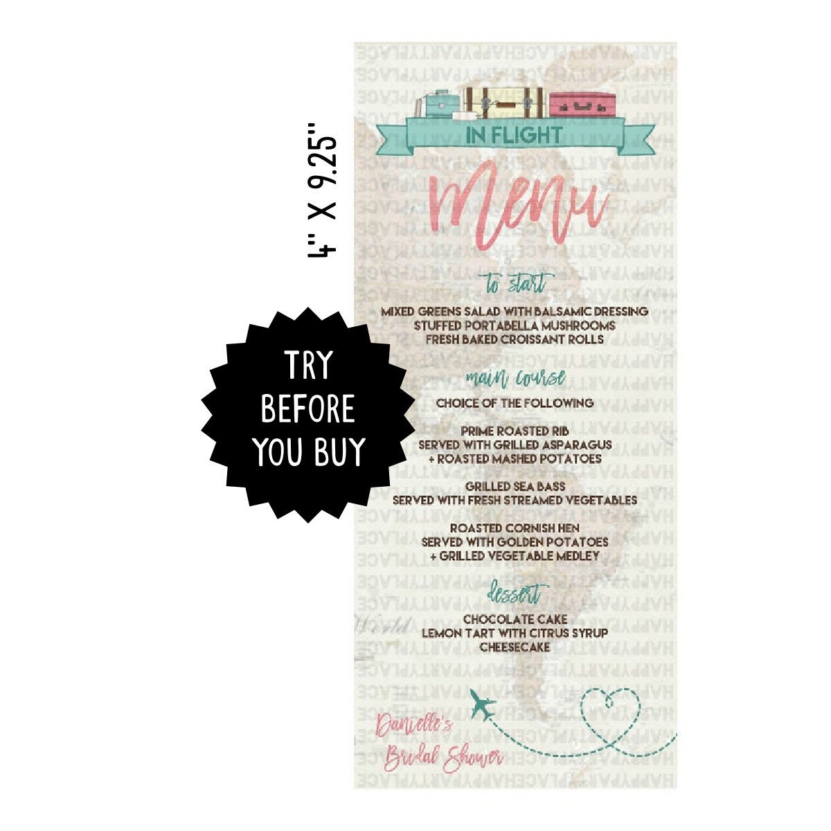 A World of Thanks Thank You Card, Traveling From Miss to Mrs Bridal ...