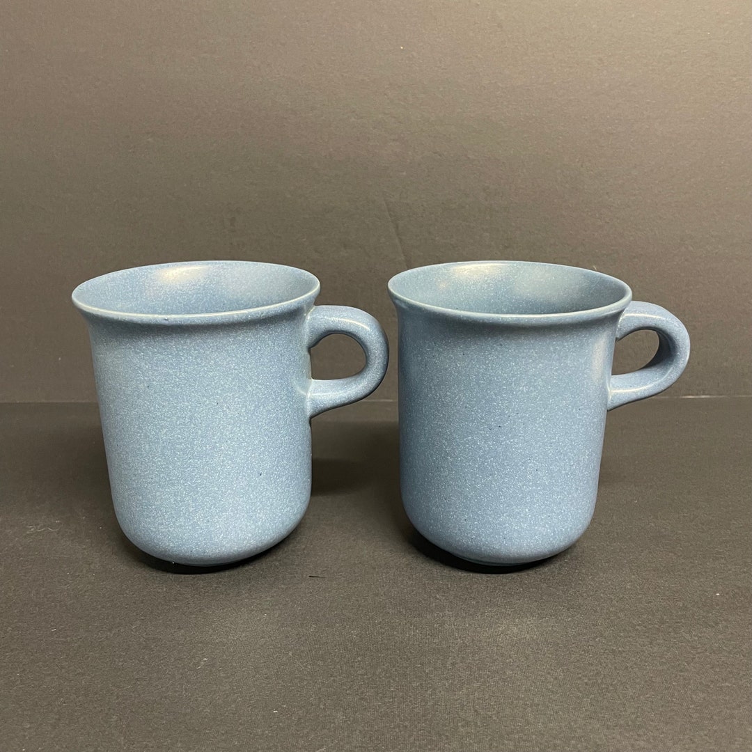 Vintage MESA Blue Sky Dansk Mugs Set of 2 Coffee Cups Mid Century ...