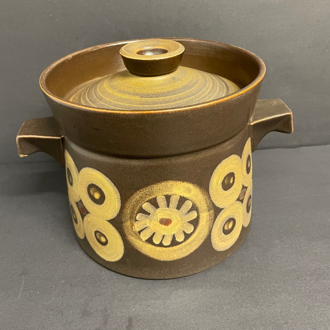 Vintage Arabesque Denby Casserole Dish Pottery Bakeware Bakeware ...