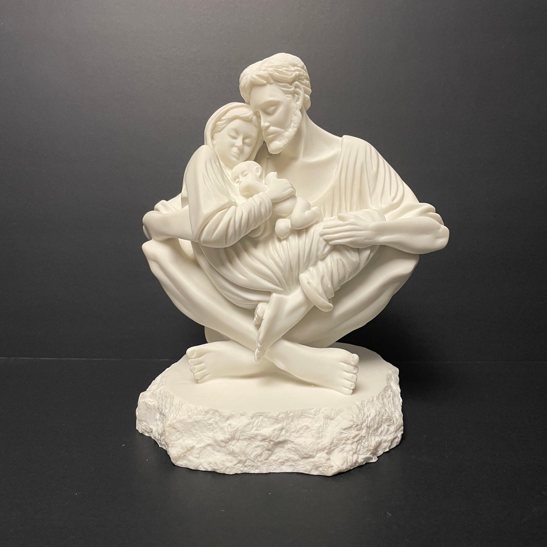 Vintage Timothy P. Schmalz Quiet Moment Figurine Holy Family Statue ...
