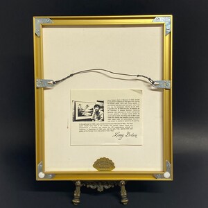 Vintage Larry Dotson Rainbow Fish Artwork Signed and Dated Coloured ...