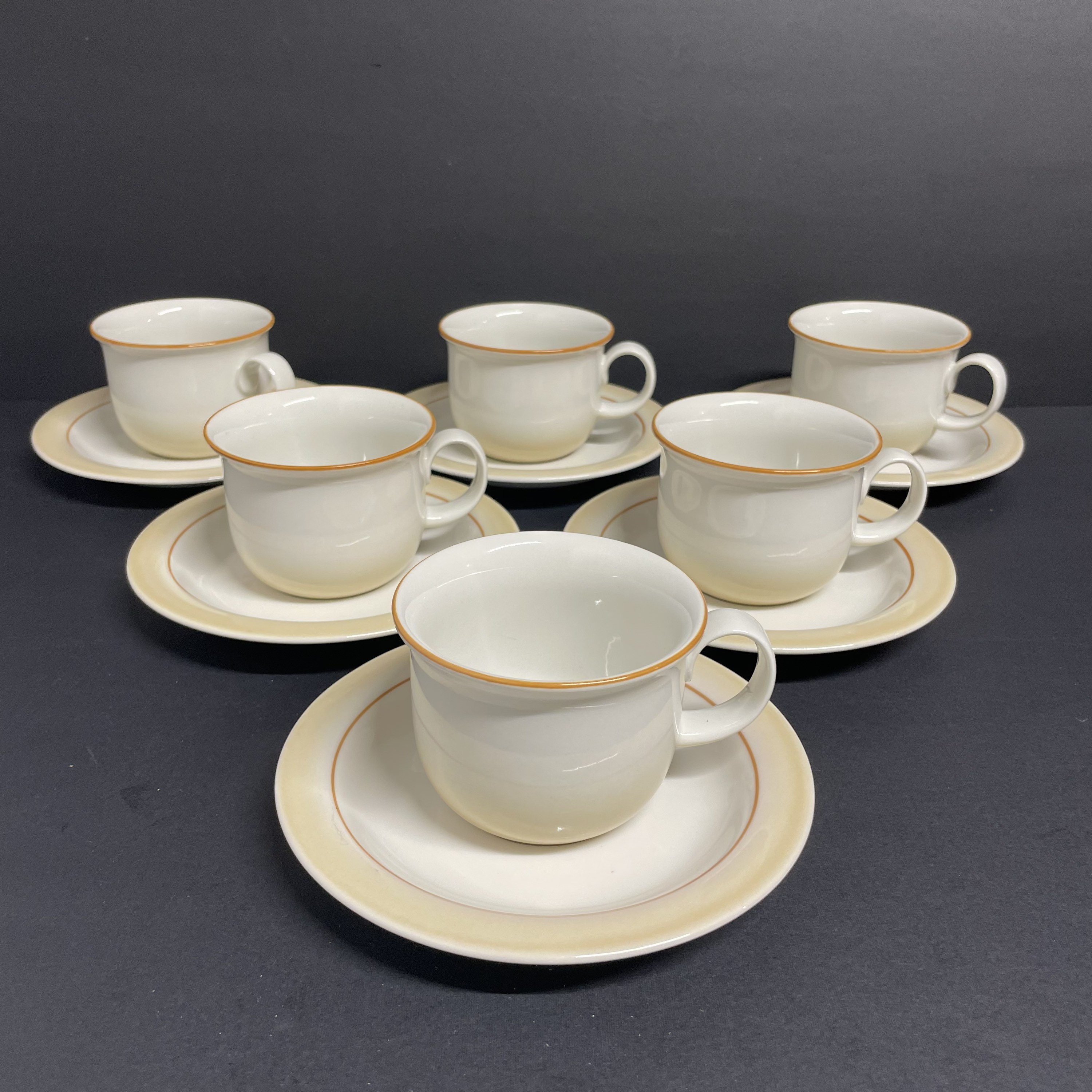 Vintage GOEBEL Malmö Cups and Saucers Set of 6 German Tea Cup - Etsy