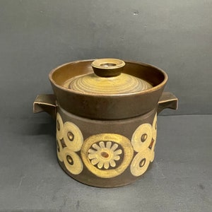 Vintage Arabesque Denby Casserole Dish Pottery Bakeware Bakeware ...