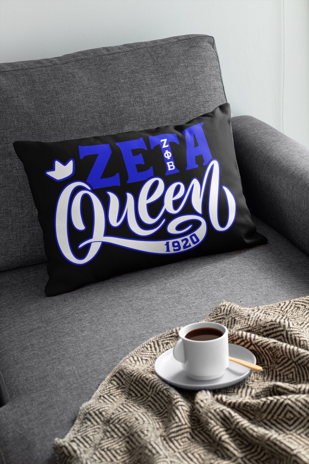 Zeta Phi Beta Queen Downloadable PNG/SVG Cricut Sublimation Silhouette ...