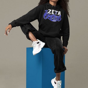 Zeta Phi Beta Queen Downloadable PNG/SVG Cricut Sublimation Silhouette ...