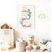 Islamic Kids Shahada Print: Watercolor Cars Wall Art (digital Download ...