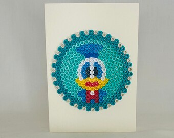 Disney Inspired Donald Duck Happy Birthday Card-handmade Donald Duck ...
