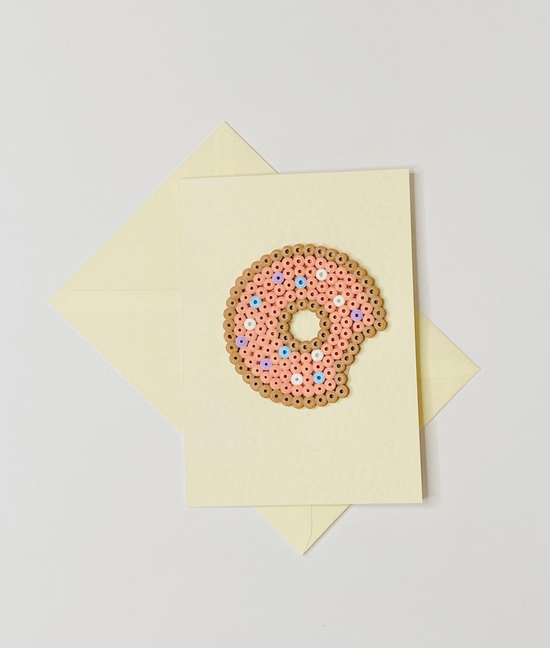 Donut Greeting Card - Etsy