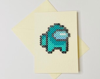 Happy Birthday to My Favorite Imposter Among Us Card customizable - Etsy