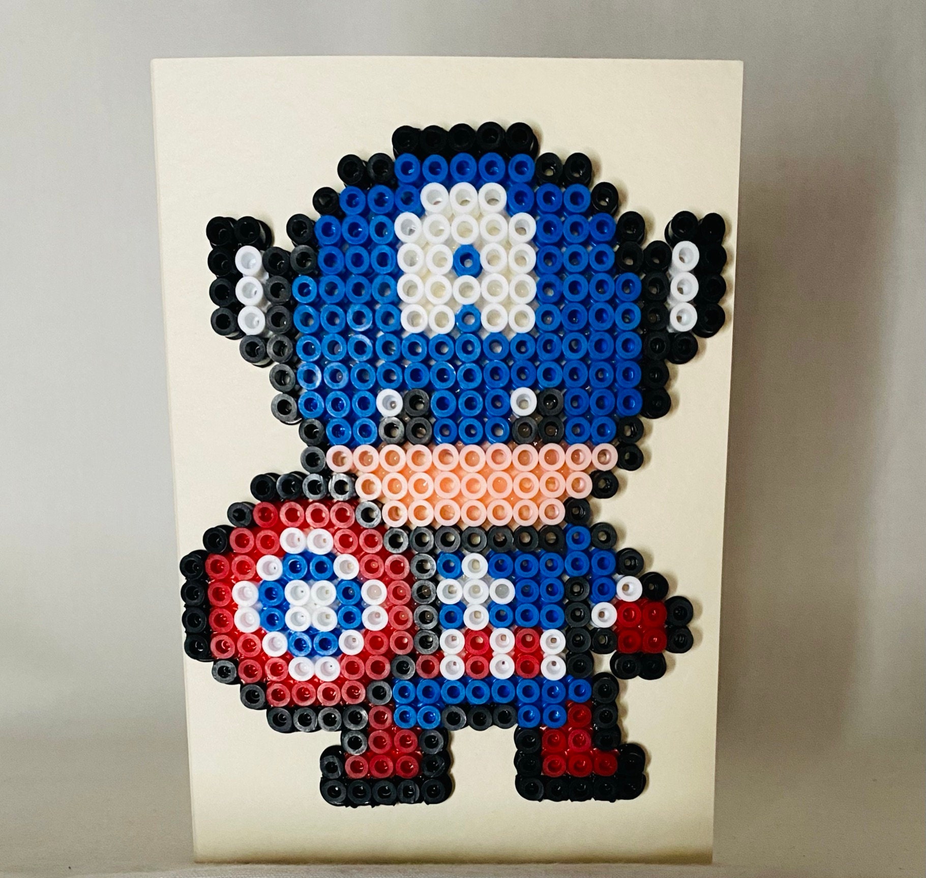 Captain America Greeting Card - Etsy