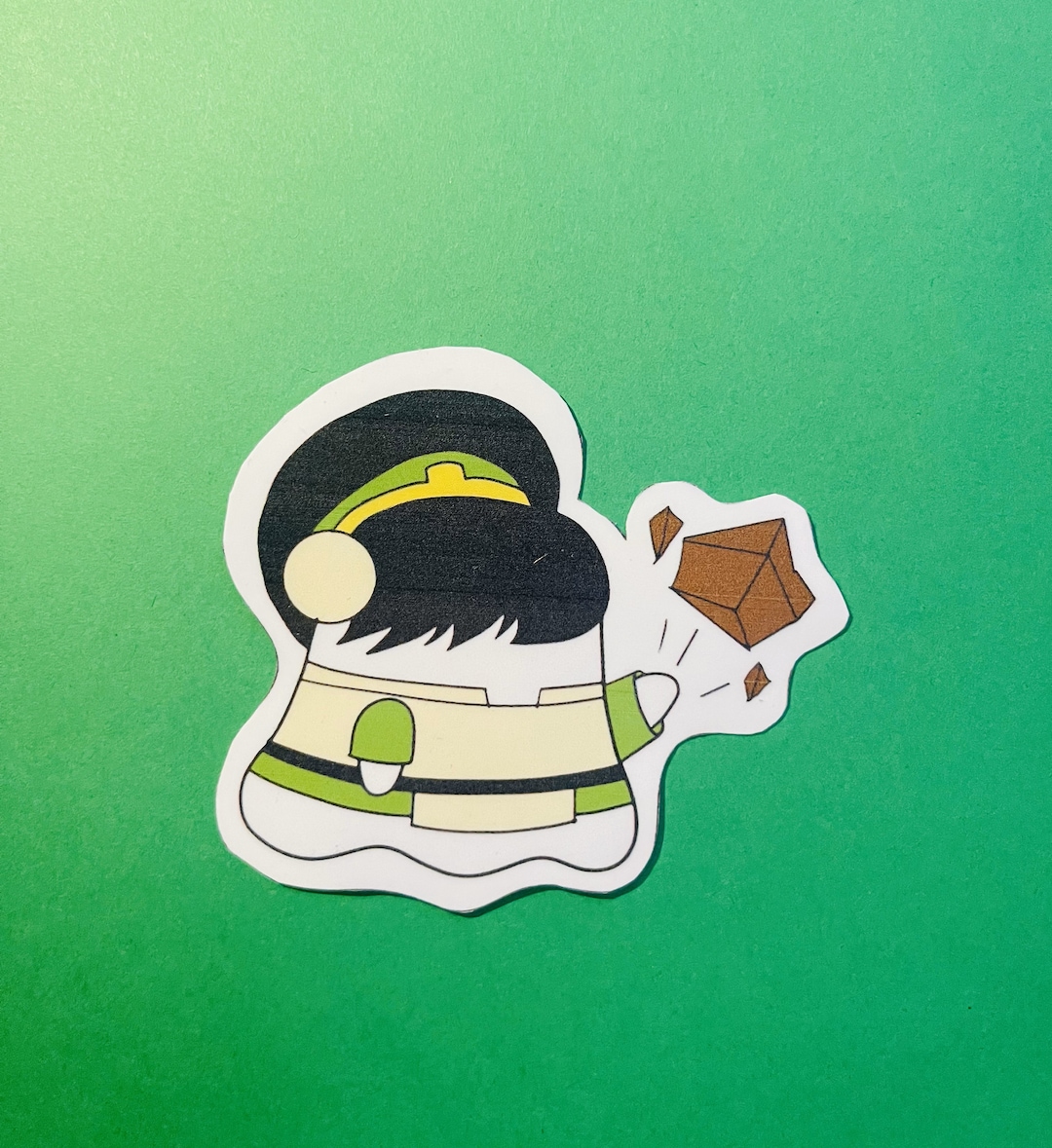Toph Ghost Sticker - Etsy
