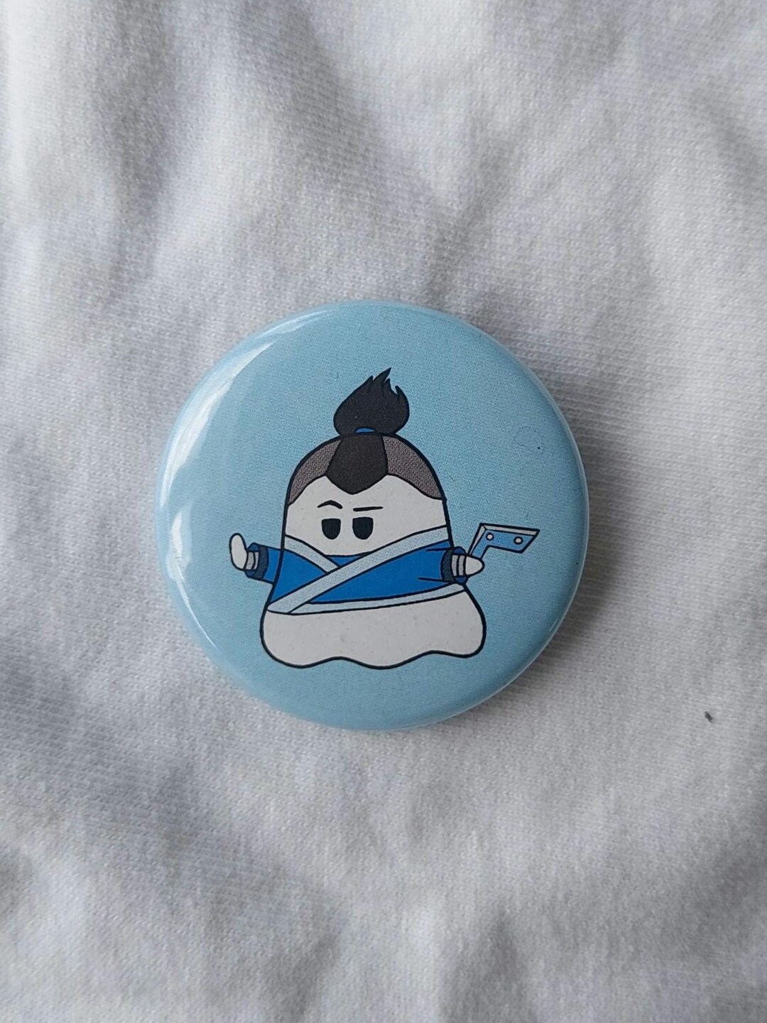 Sokka Ghost Pin - Etsy