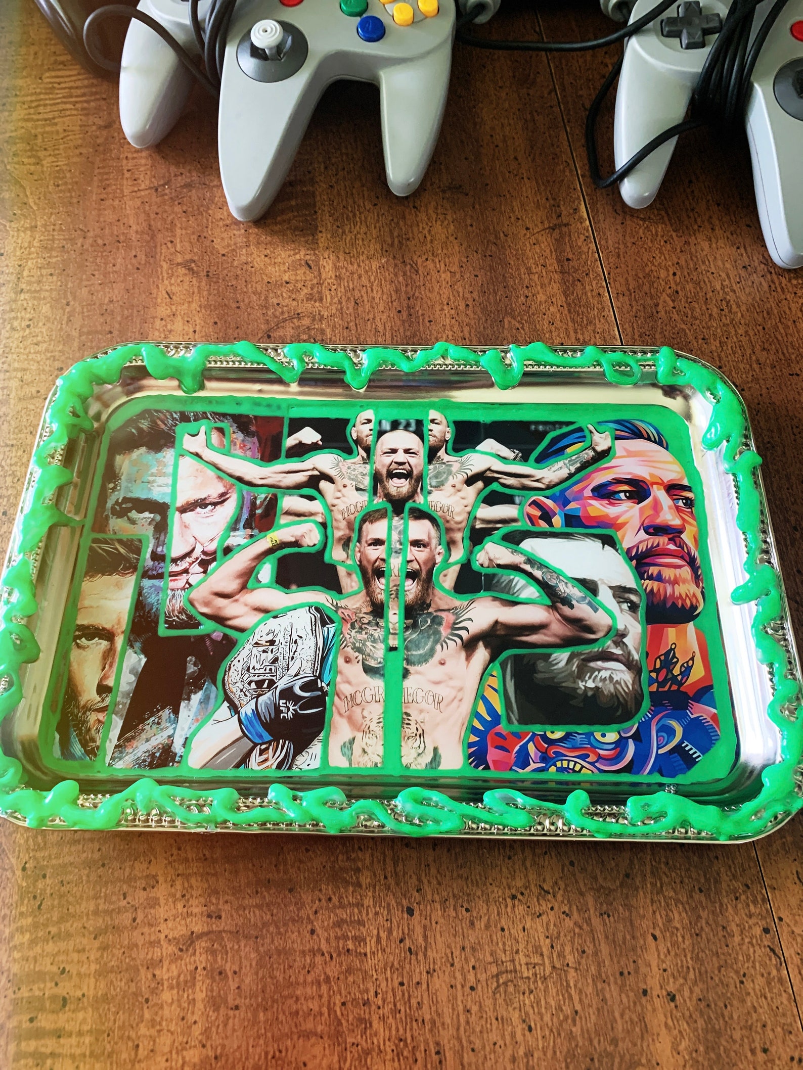 Connor Mcgregor Mystic Mac Edition Bandeja rodante | Etsy