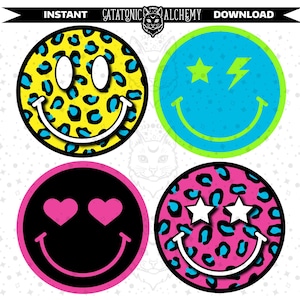 Smiley Face Freshie Cardstock Download, Smile Instant Download, Funny ...