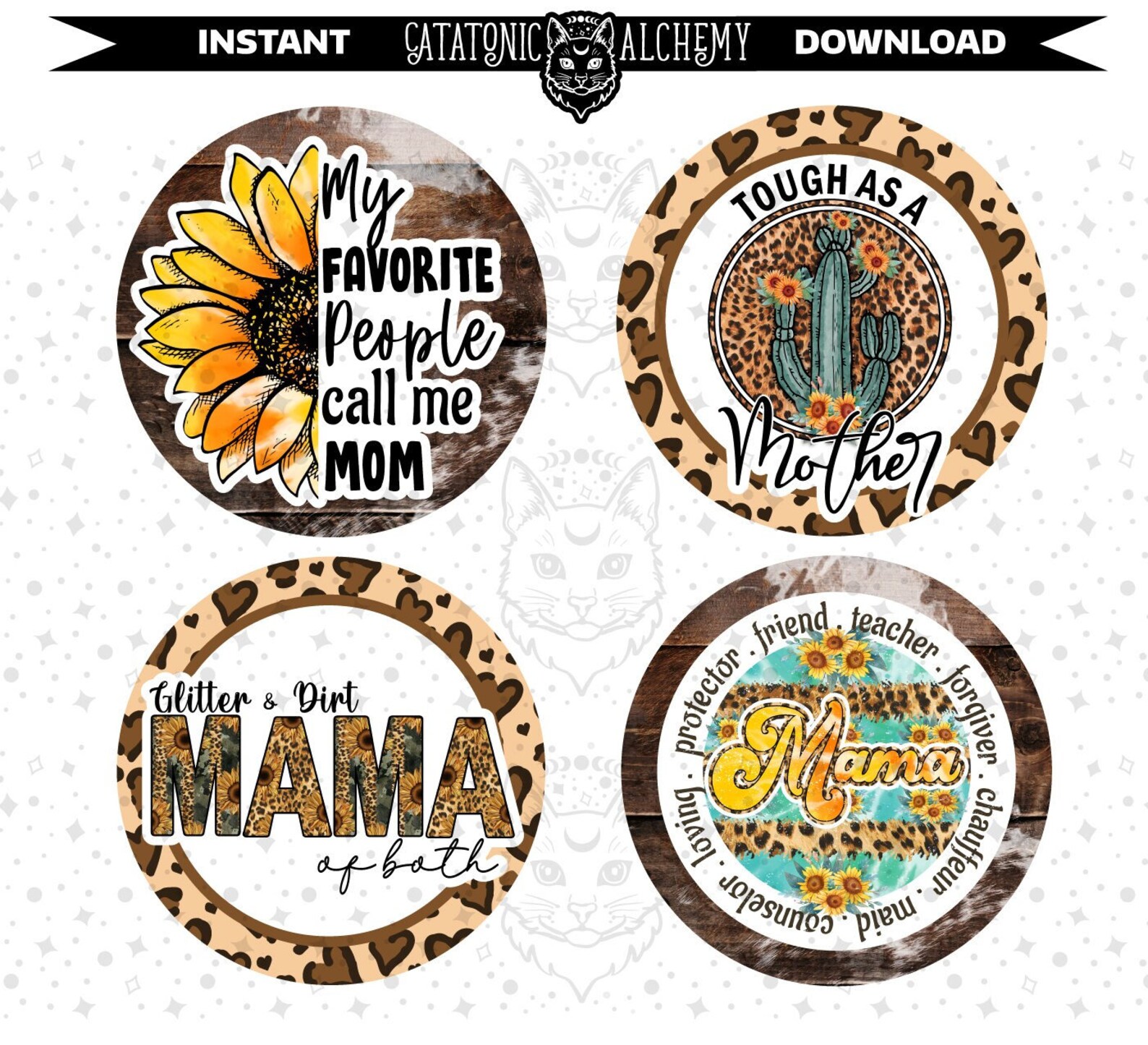 Mama Freshie Cardstock Instant Download Mom Digital Download Blessed ...