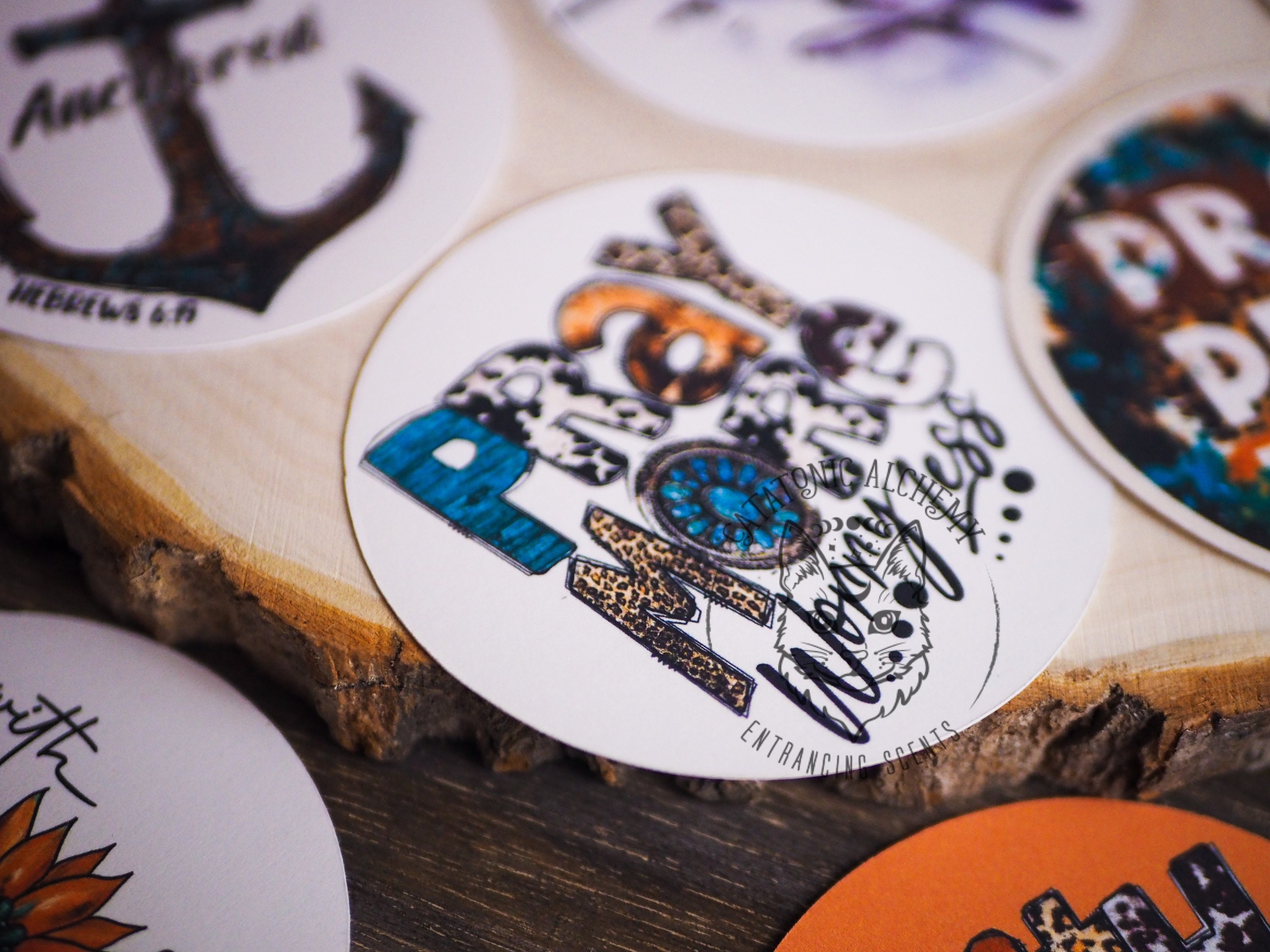 Faith Cardstock Rounds Religious Theme Cardstock Rounds - Etsy