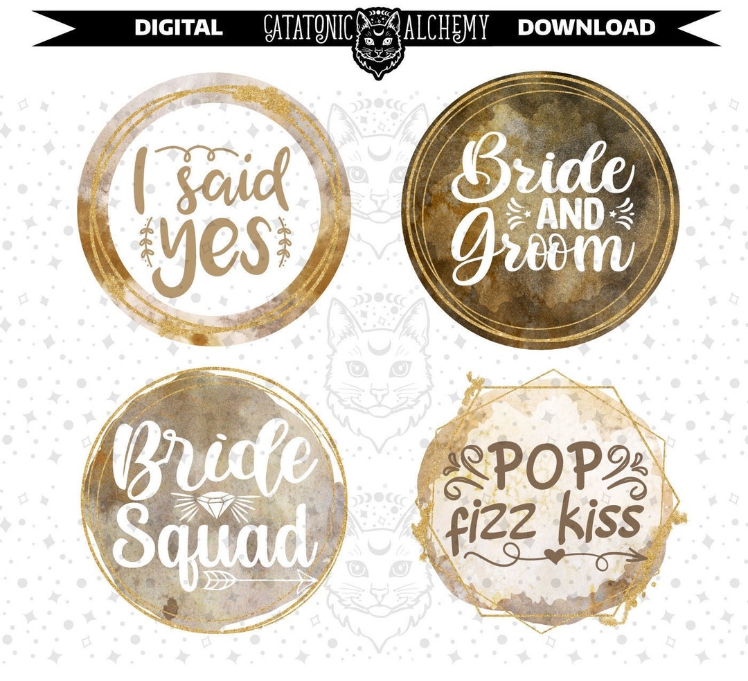 Wedding Digital Download Cardstock Bundle, Marriage Cardstock Images ...